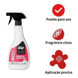 Removedor de Manchas e Sujeiras de Tecidos 500ml Wap Remove